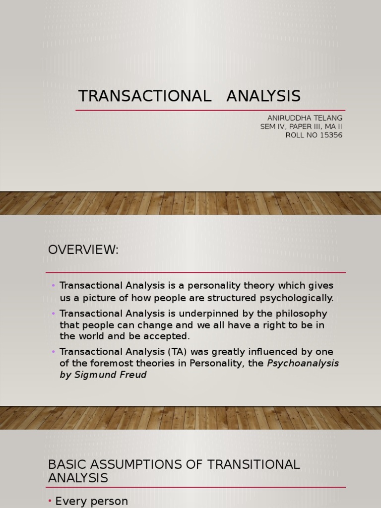 TA Presentation For Internals | PDF