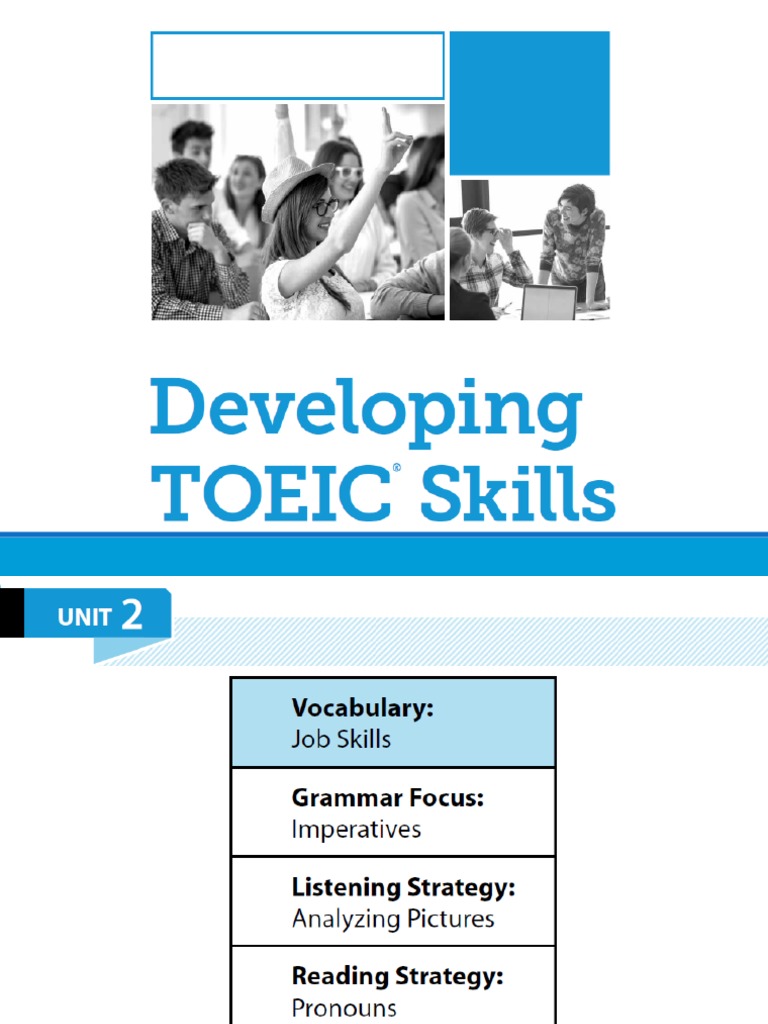 Developing TOEIC Skills Unit 2 | PDF