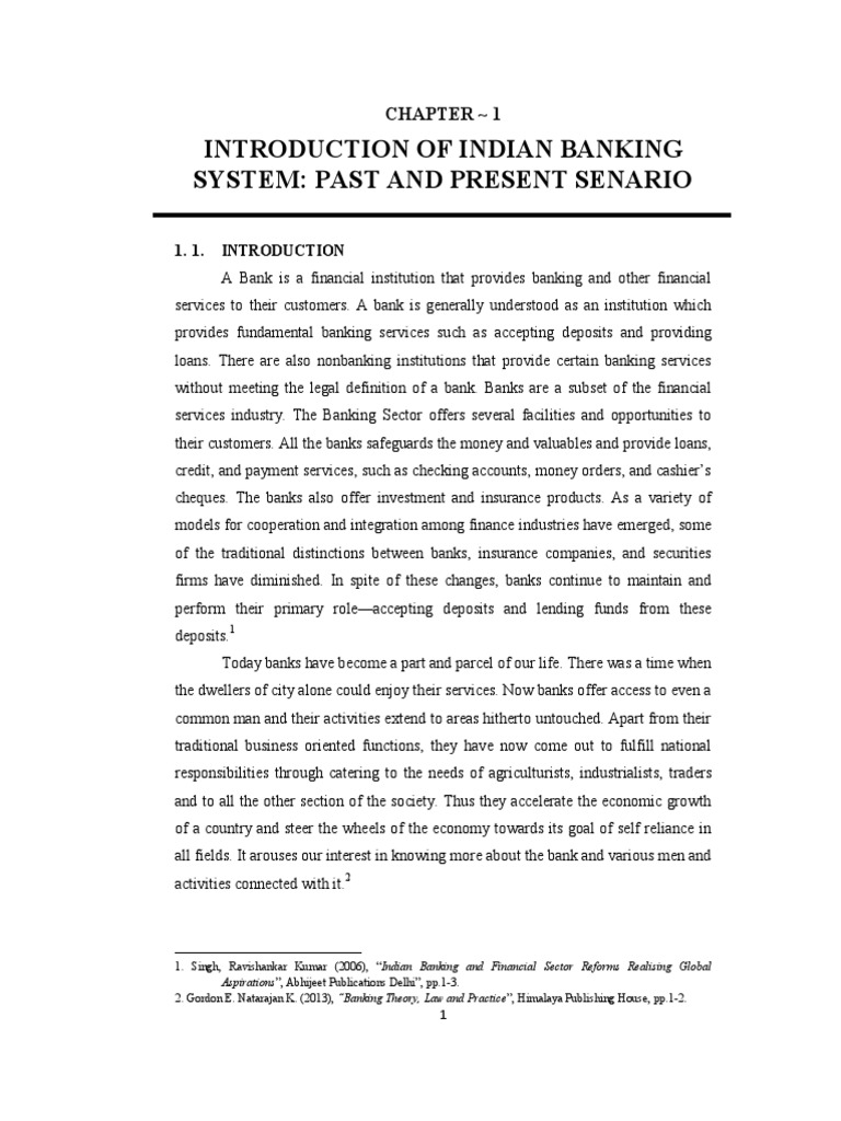Banking System 1 | PDF | Reserve Bank Of India | Banks