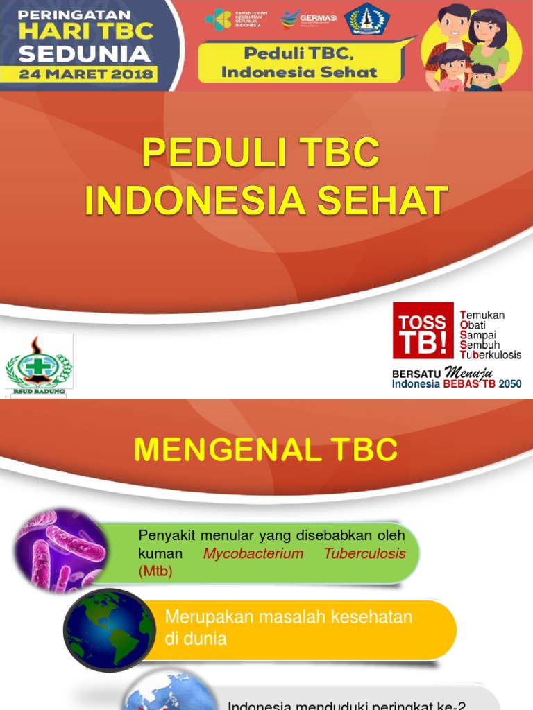 Toss TB 2018 | PDF | Kesehatan Holistik