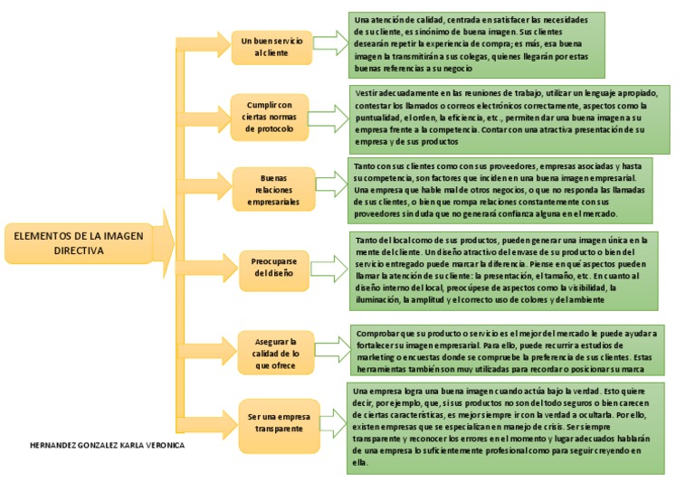 Elementos de La Imagen Directiva | PDF | Producto (Negocio) | Calidad ...