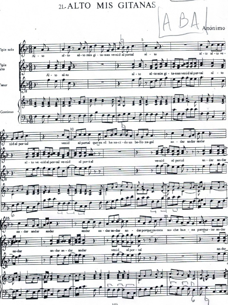 9 - Alto Mis Gitanas PDF | PDF