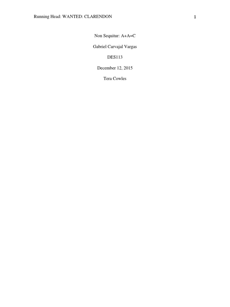 Clarendon Typeface | PDF | Typefaces | Text