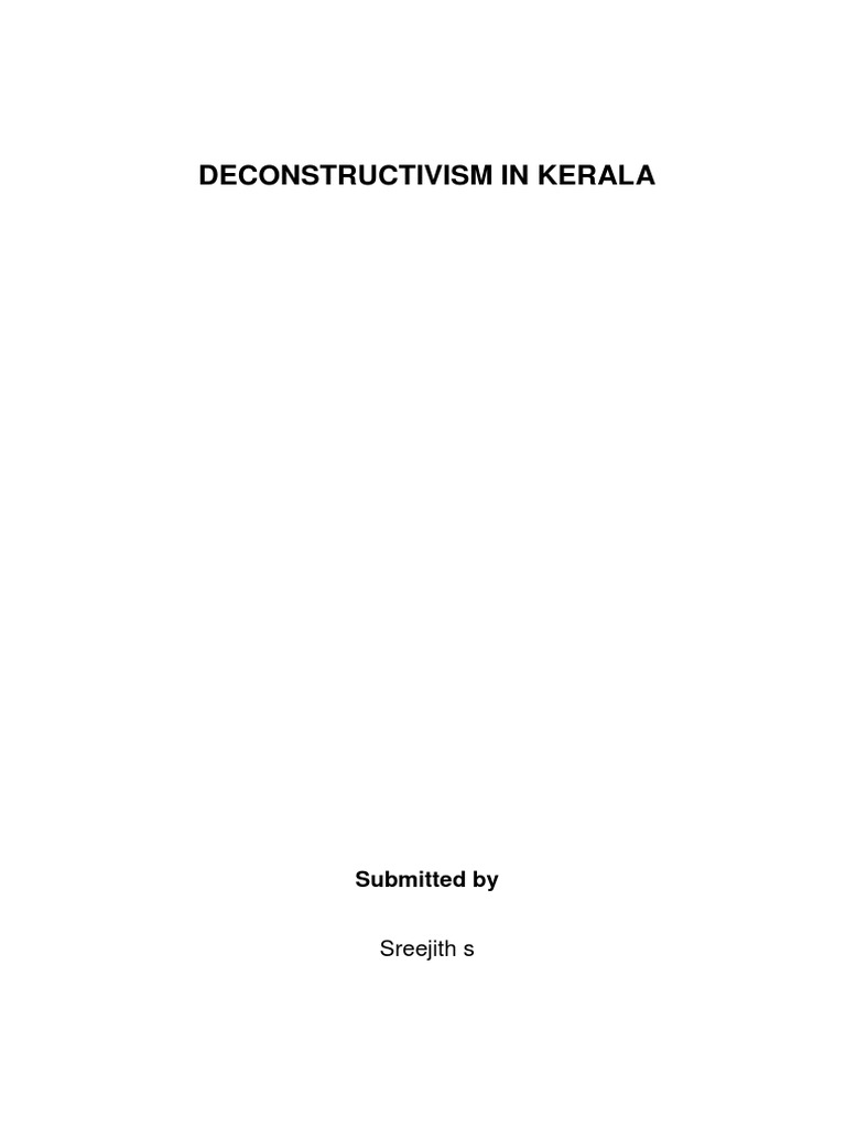 Sreejith Dissertation Final | PDF | Aesthetics