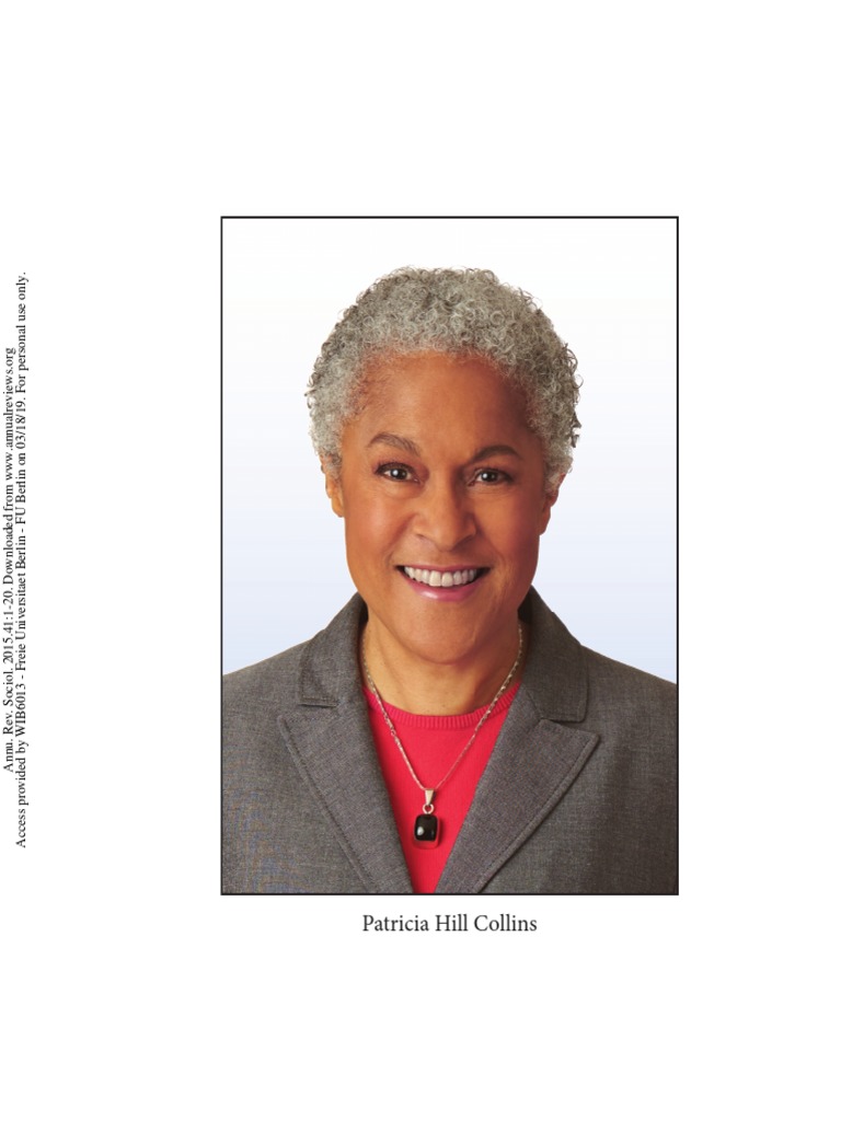 Hill Collins 2015 Intersectionality | PDF | Intersectionality | Race ...