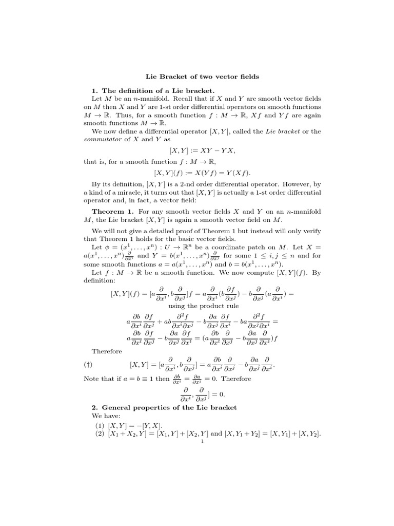 Commutator | PDF | Field (Mathematics) | Function (Mathematics)