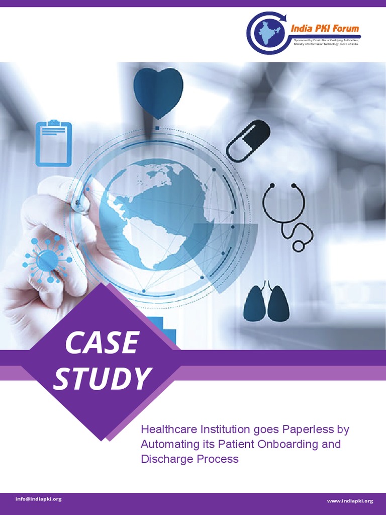 Paperless Patient Onboarding in Healthcare | PDF | Public Key ...