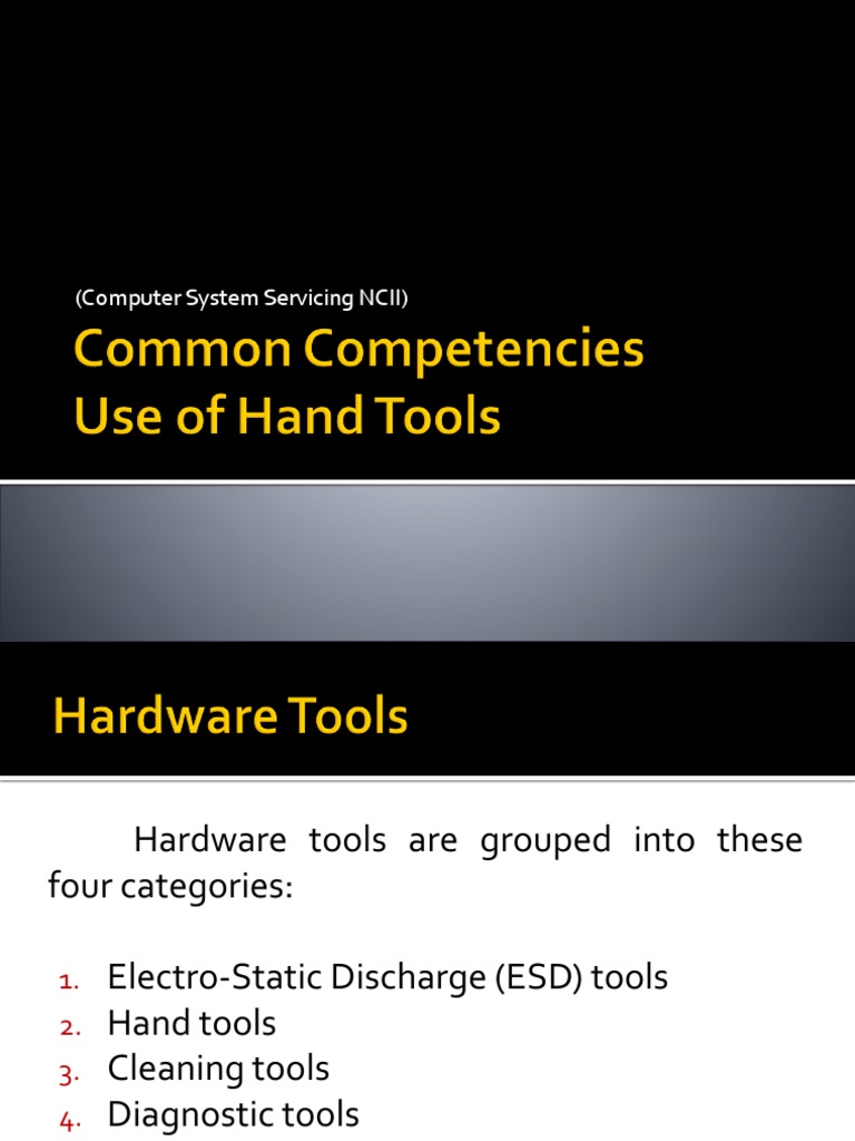 Computer System Servicing NCII | PDF | Electrostatic Discharge | Electrical Connector