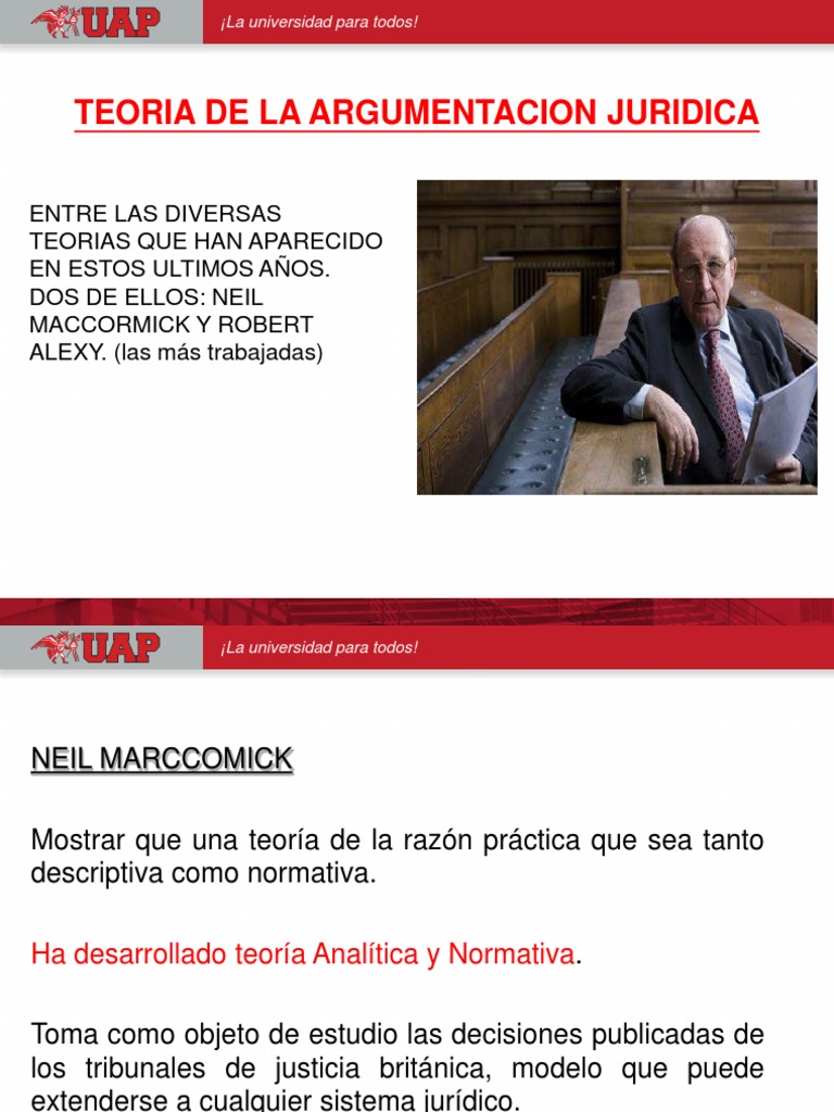 Teoria de La Argumentacion | PDF | Juez | Teoría