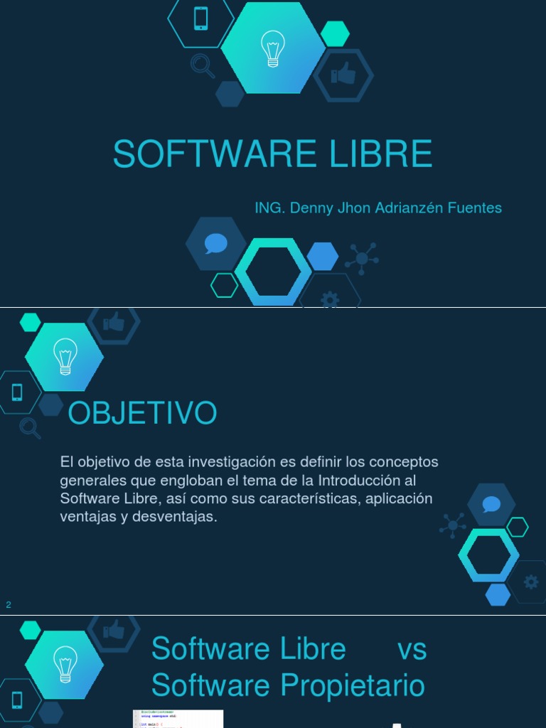 Introduccion Al Software Libre | PDF | Software libre | Distribución de Linux