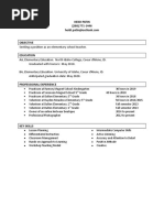 Resume | PDF | Microsoft Office | Schools