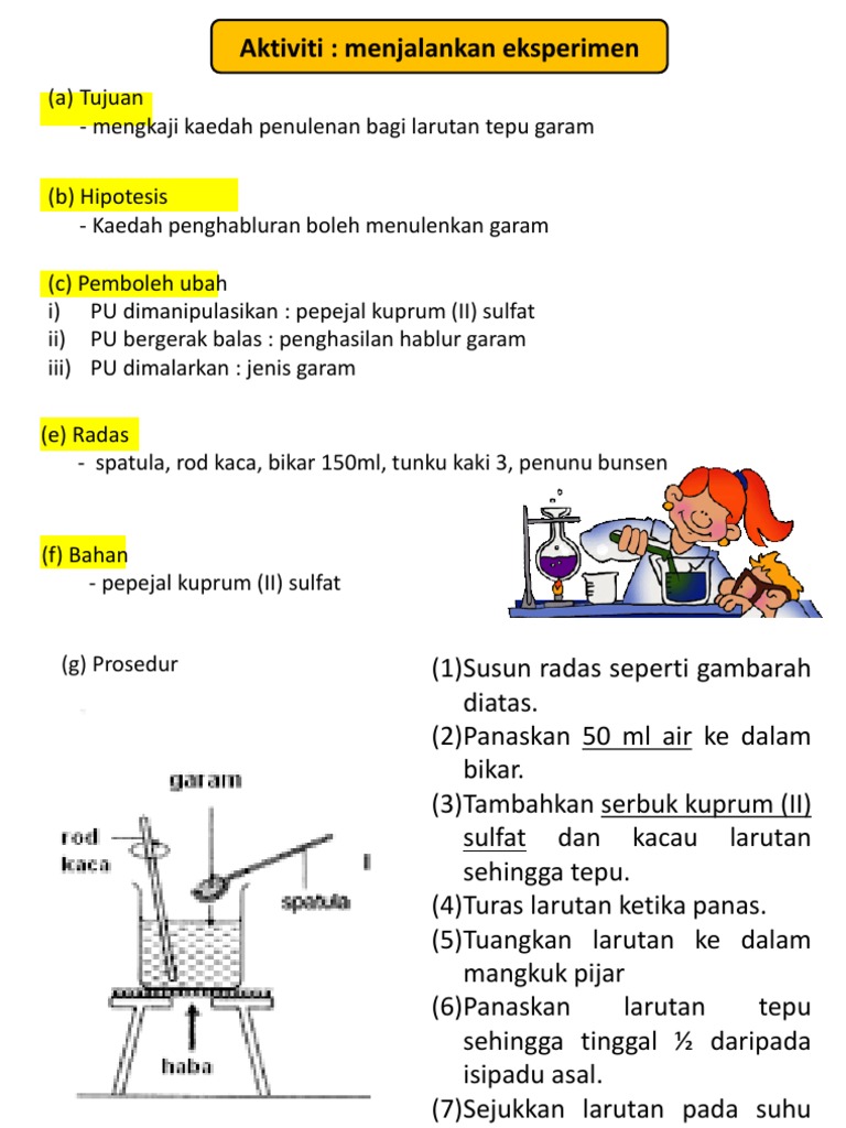 Sains T4 Amali Penghabluran | PDF