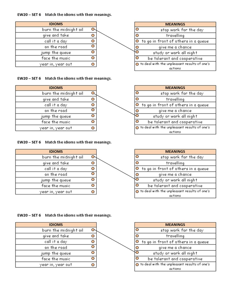 EW20 - Set 6 | PDF