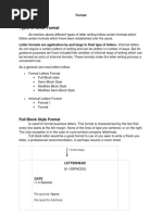 Standard Naval Letter Template USMC | PDF | Text | Writing