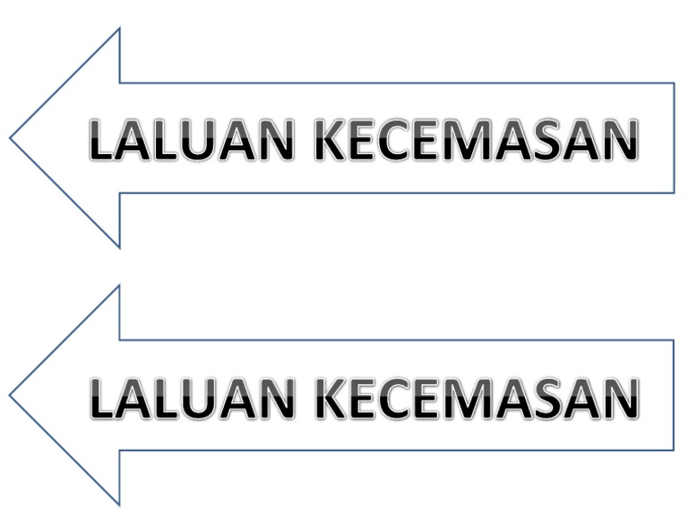 Label Laluan Kecemasan | PDF