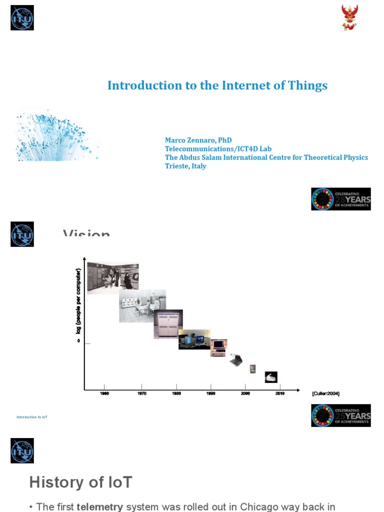 Introduction To The Internet of Things | PDF | Internet Of Things ...