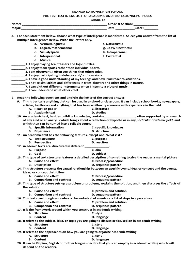 Mid Term Exam In Eapp Download Free Pdf Causality Plagiarism