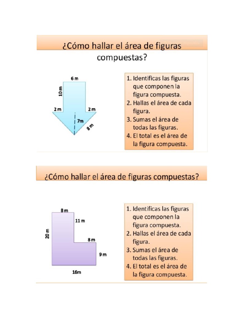 Areas de Figuras Compuestas | PDF