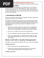 Sap Quality Management Master Data Tables | PDF | Data | Quality Management