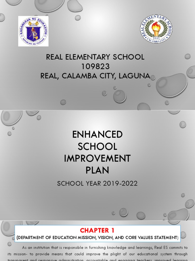 Real Elementary School | Download Free PDF | Teachers | Malnutrition