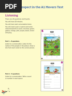 Movers Examination Paper | PDF