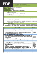 7e's Lesson Plan Template | PDF | Matter | Gases