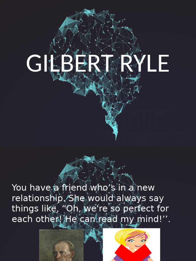 Gilbert Ryle about Self