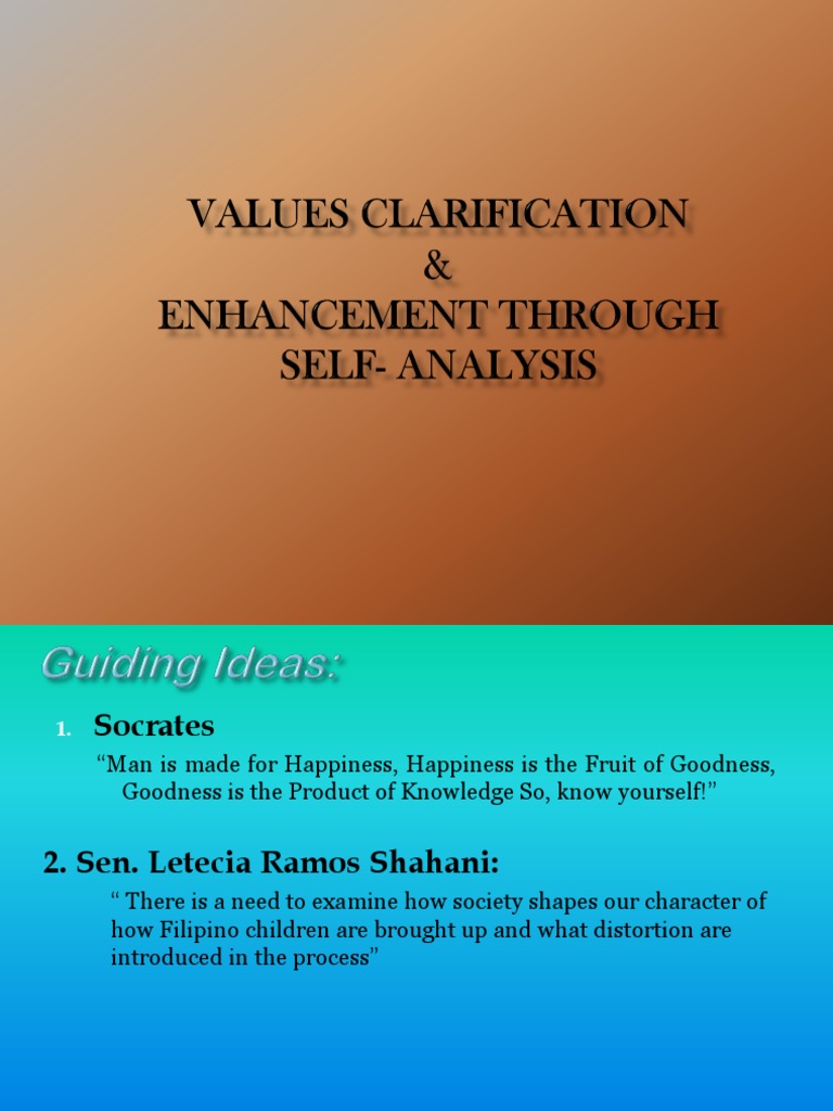 VALUES | PDF | Value (Ethics) | Good And Evil