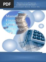 Manual On Financial Management of Barangay | PDF | Cheque | Debits And ...