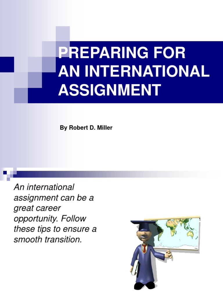 Preparing For An International Assignment: by Robert D. Miller | PDF ...
