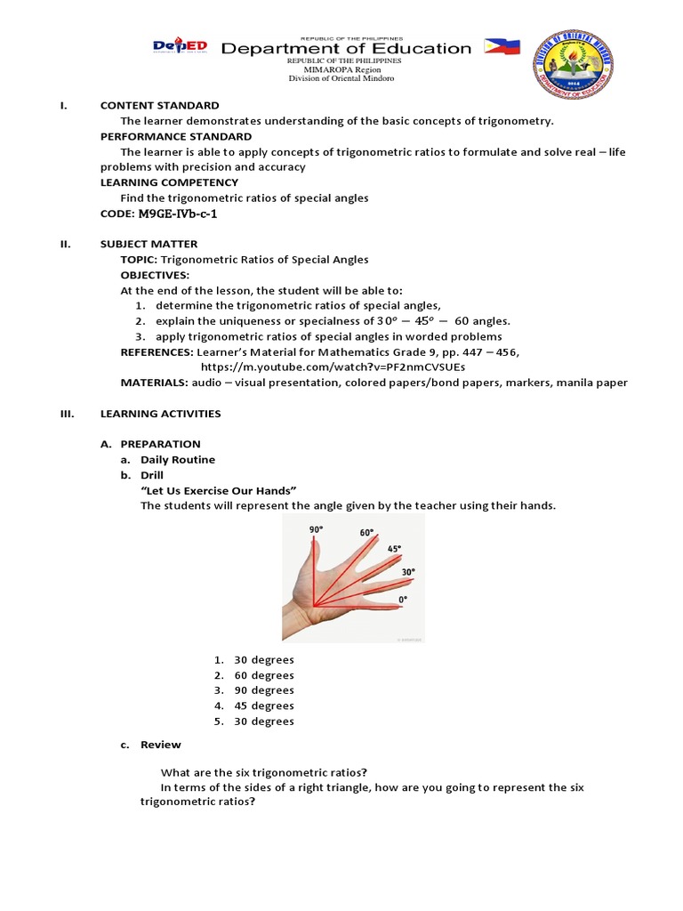 MIMAROPA Region Division of Oriental Mindoro: Republic of The ...