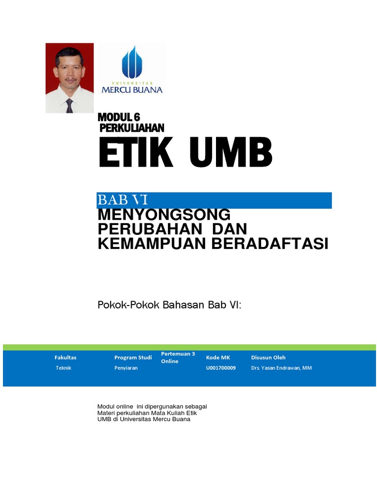 Modul 6 Etik Umb | PDF