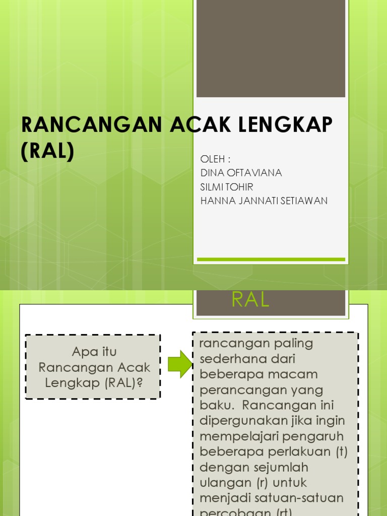 Rancangan Acak Lengkap | PDF