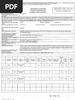Sample MTC: Material Test Certificate | PDF | Screw | Manufactured Goods