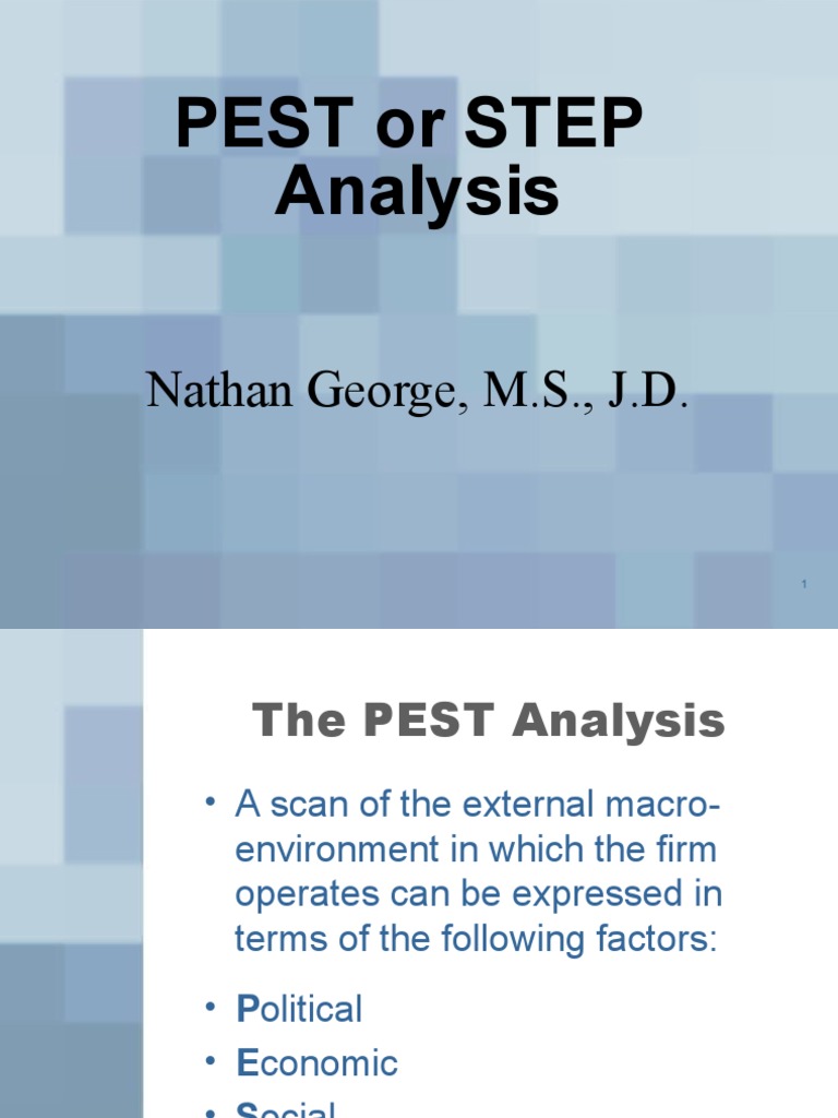 Understanding STEP Analysis Framework | PDF | Inflation | Economics