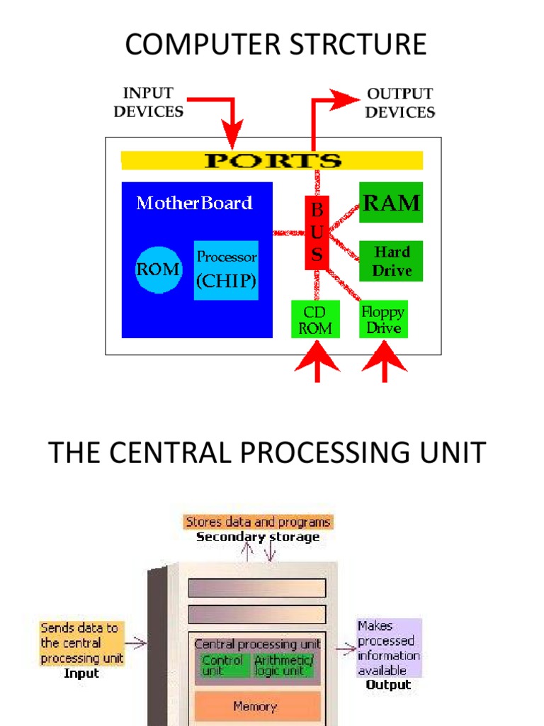 Computer Strcture | PDF | Computer Data Storage | Central Processing Unit