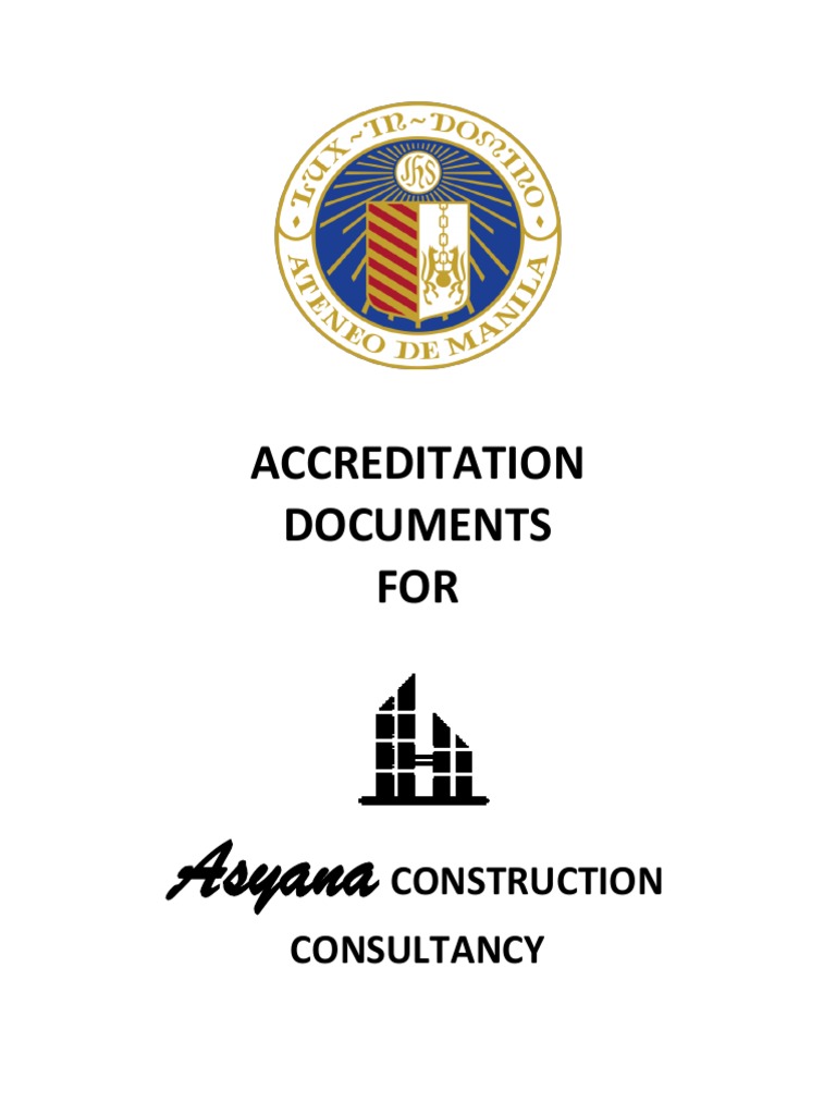 Accreditation Documents for Asyana Construction | PDF