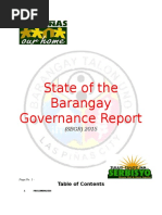 Barangay Organizational Chart 2021 | PDF