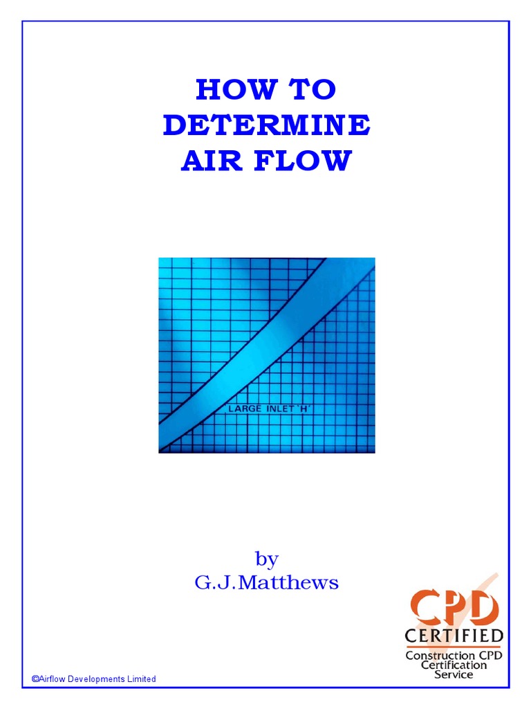 How To Determine Air Flow | PDF | Flow Measurement | Pressure Measurement