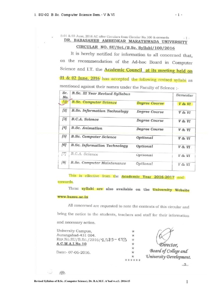 BSC Computer Syllabus | PDF | Software Testing | Php