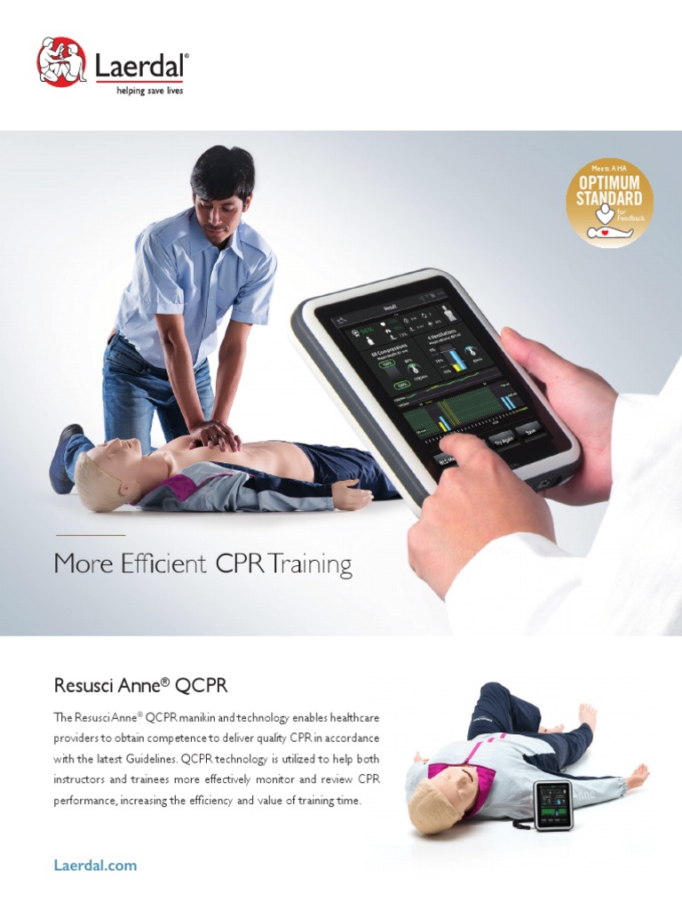 Resusci Anne Q CPR Flyer | PDF | Cardiopulmonary Resuscitation