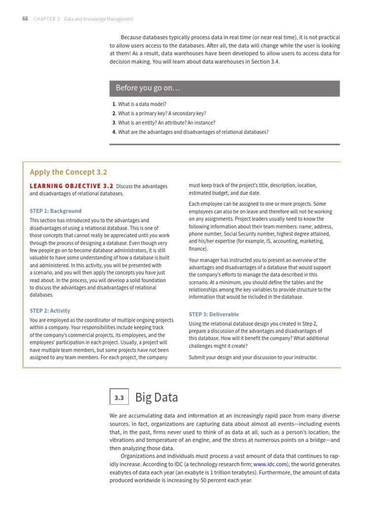 Big Data and Data Warehouse | PDF | Big Data | No Sql