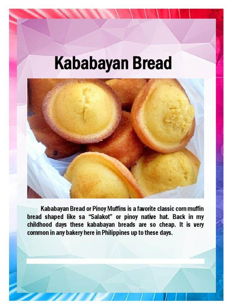 Kababayan Bread | PDF | Muffin | Baking