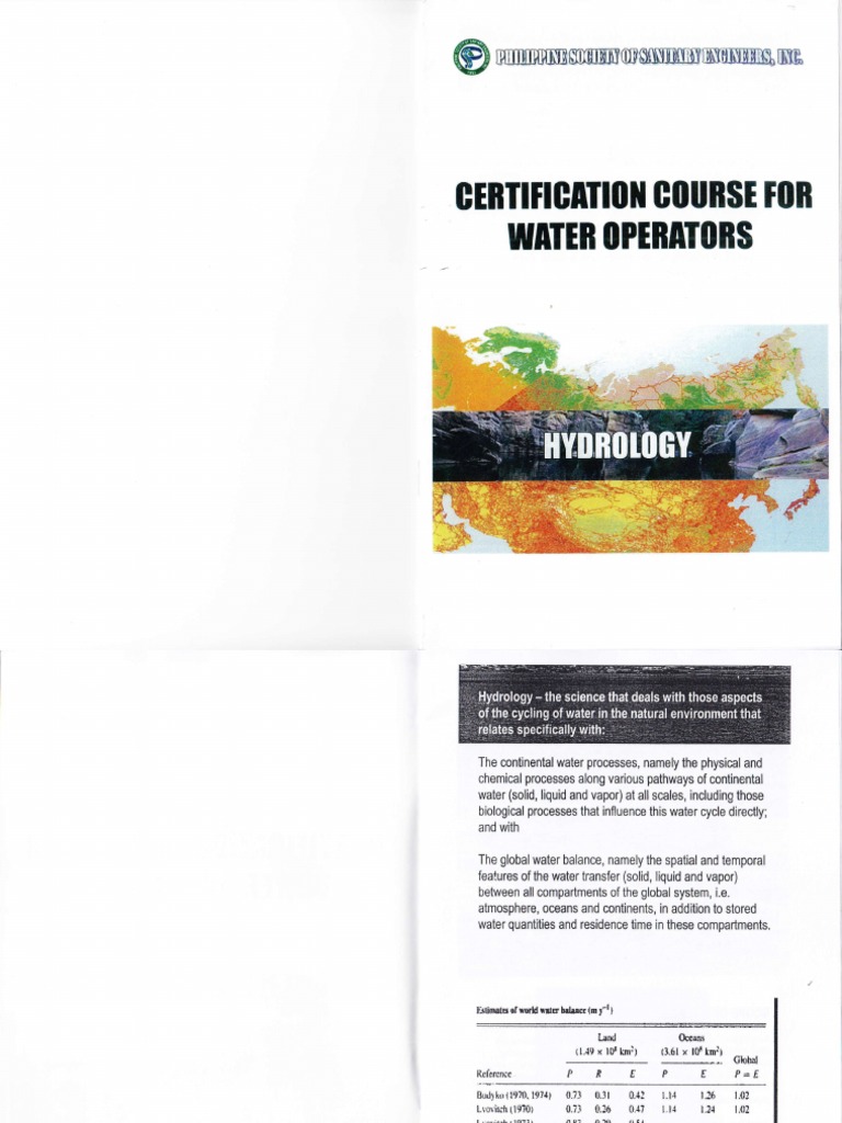 CCWO Hydrology | PDF | Aquifer | Hydrology