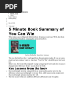 You Can Win Shiv Khera | PDF | Motivation | Motivational