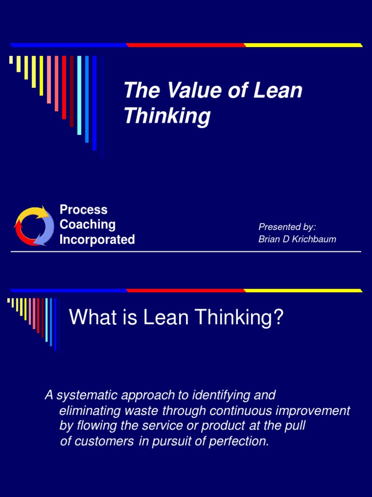 Lean Manufacturing Overview | PDF | Lean Manufacturing | Systems Science