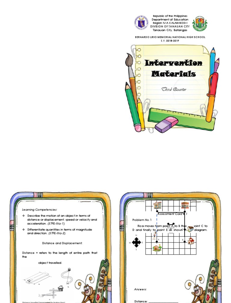 Grade 7 Science Intervention Materials | PDF