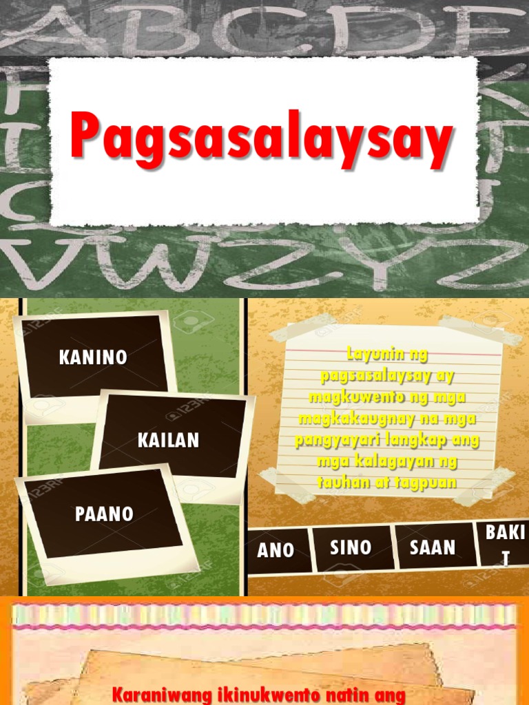 Pagsasalaysay | PDF