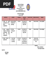 Action Plan Library Hub | PDF | Librarian | School Library