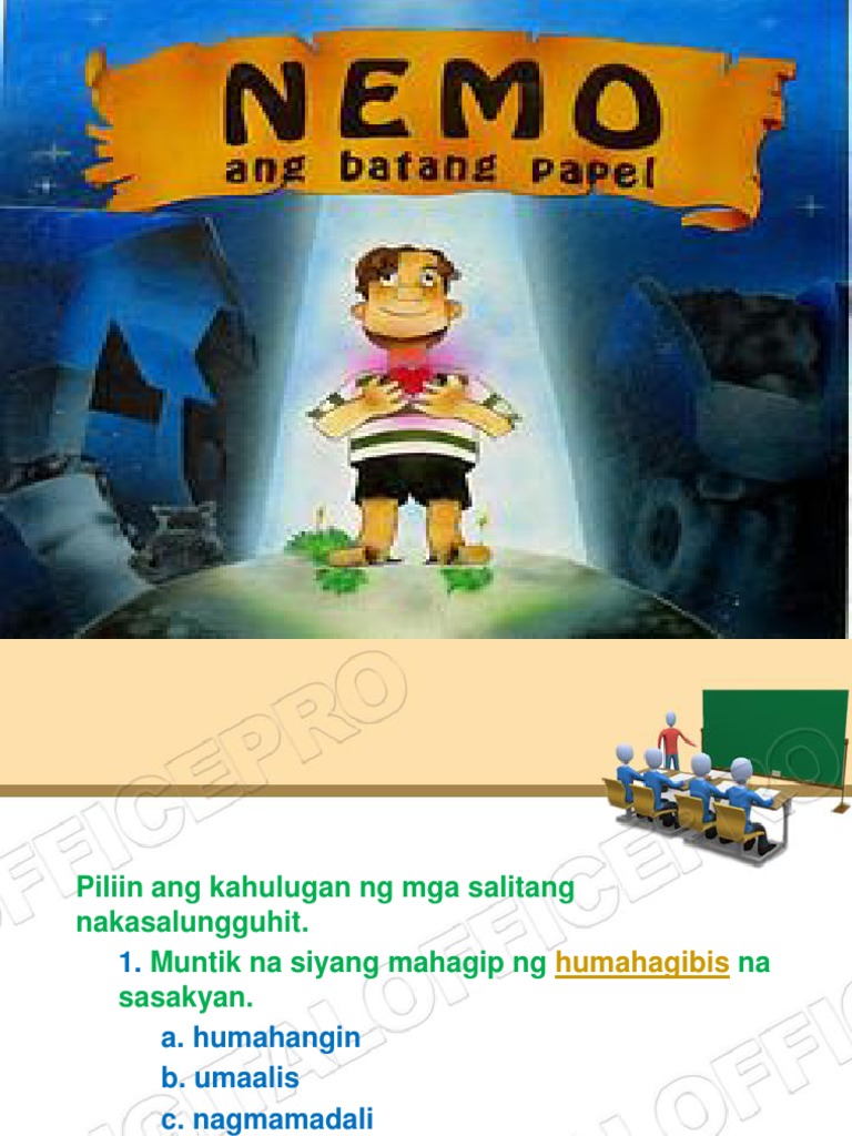Si Nemo, Ang Batang Papel | PDF